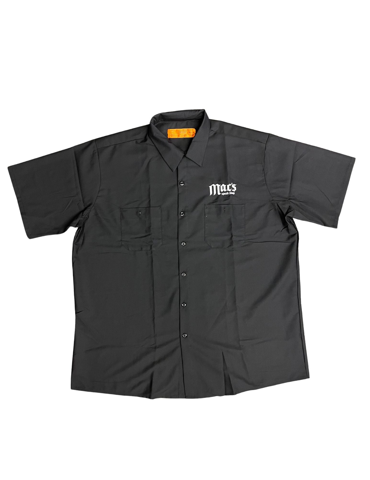 Black Mechanic Shirt – Mac's Speed Shop Merch